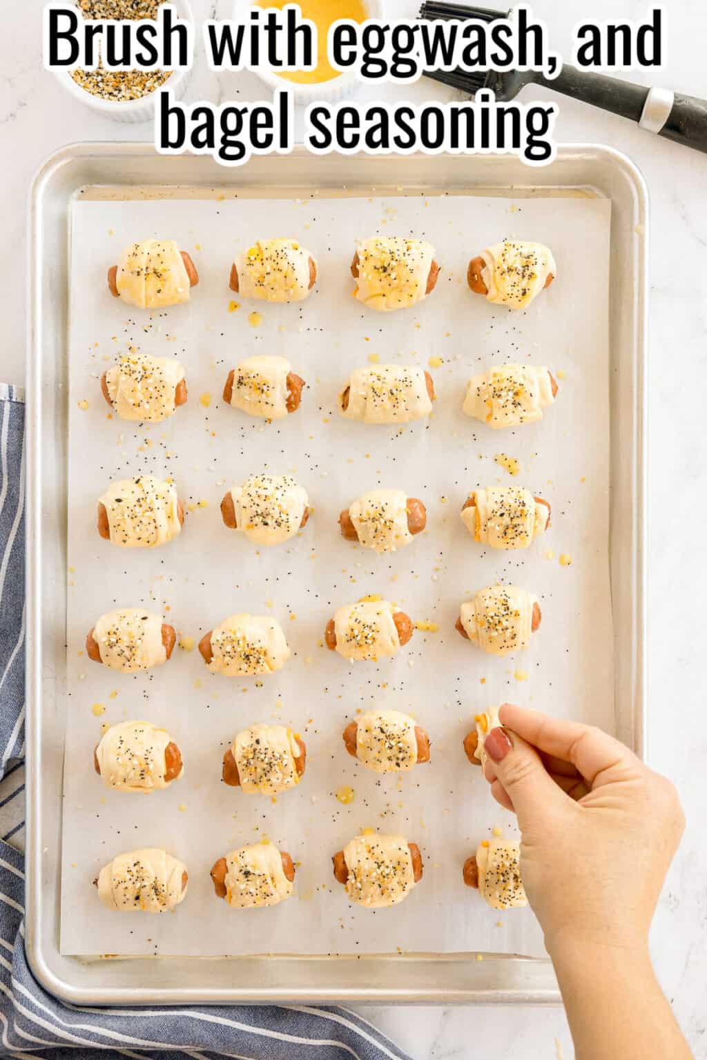 Easy Crescent Roll Pigs in a Blanket Recipe | Kylee Cooks