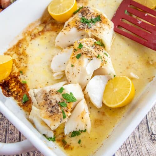 Oven-Baked Fish (with Lemon) - Kylee Cooks
