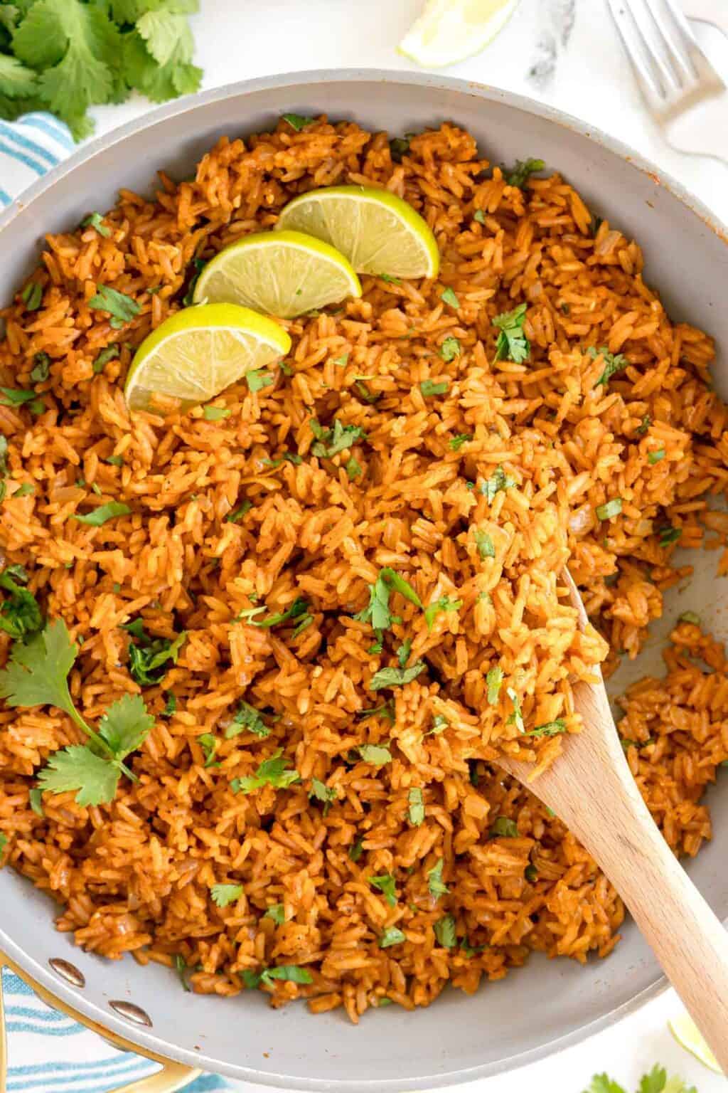 Easy Spanish Rice | Restaurant-Style Mexican Rice | Kylee Cooks