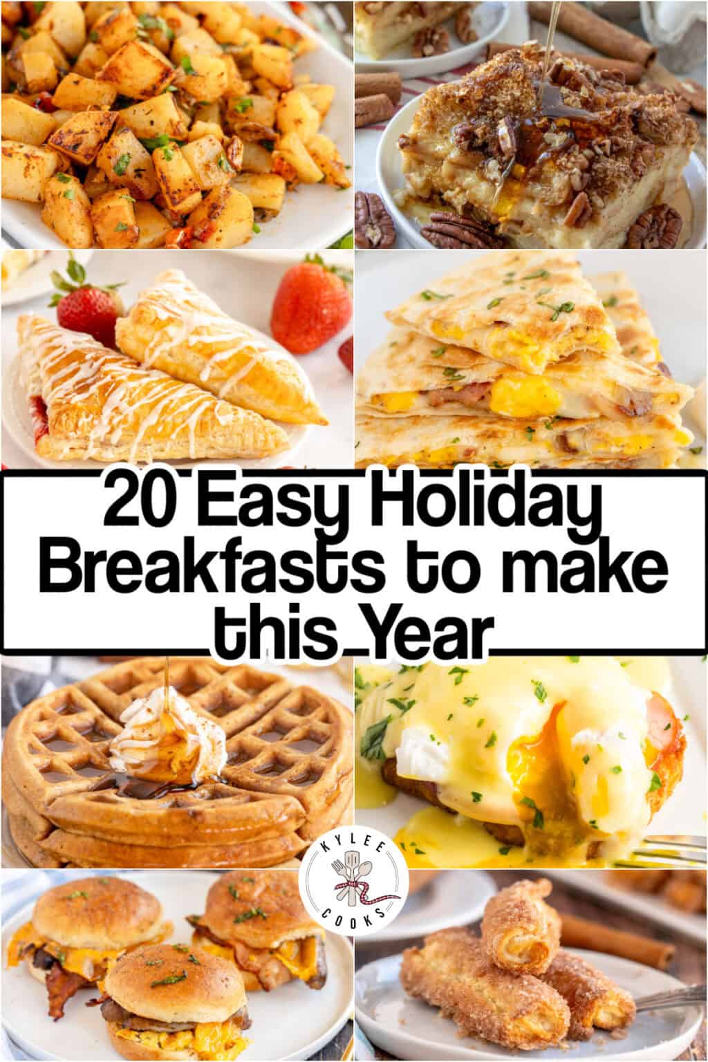 20 Easy Holiday Breakfasts to make this Year - Kylee Cooks