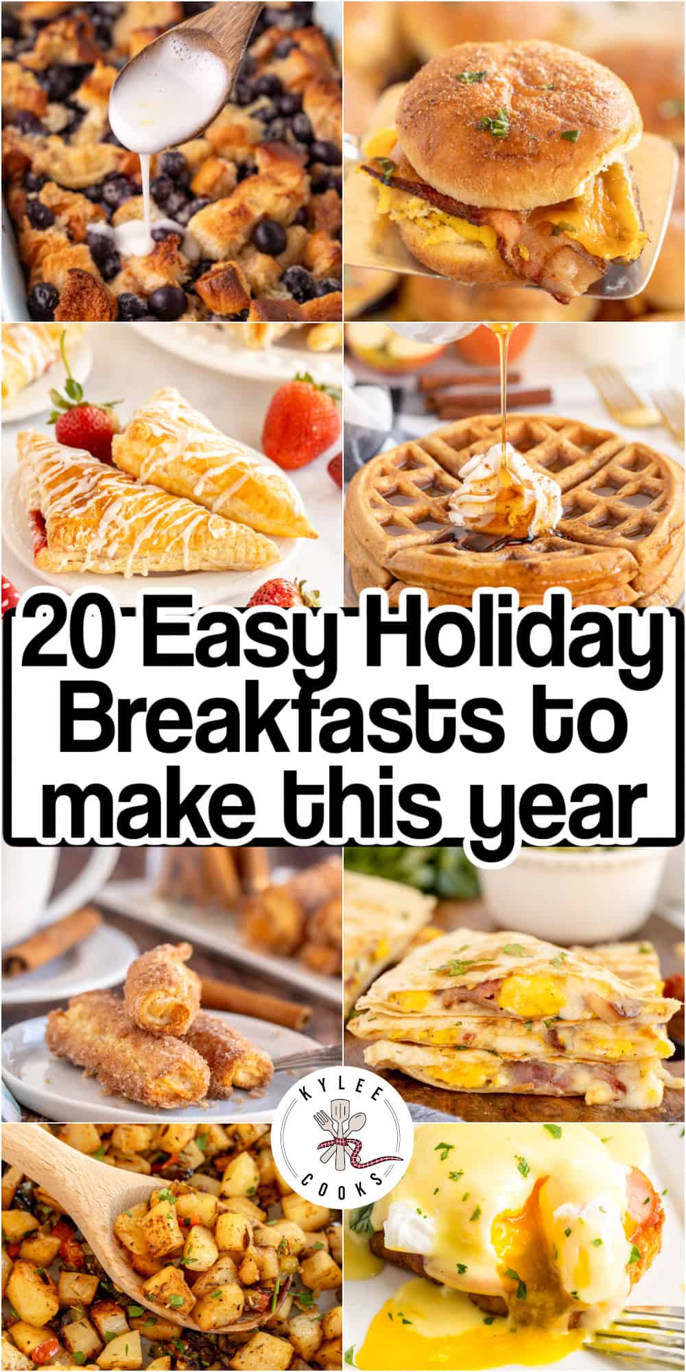20 Easy Holiday Breakfasts to make this Year - Kylee Cooks