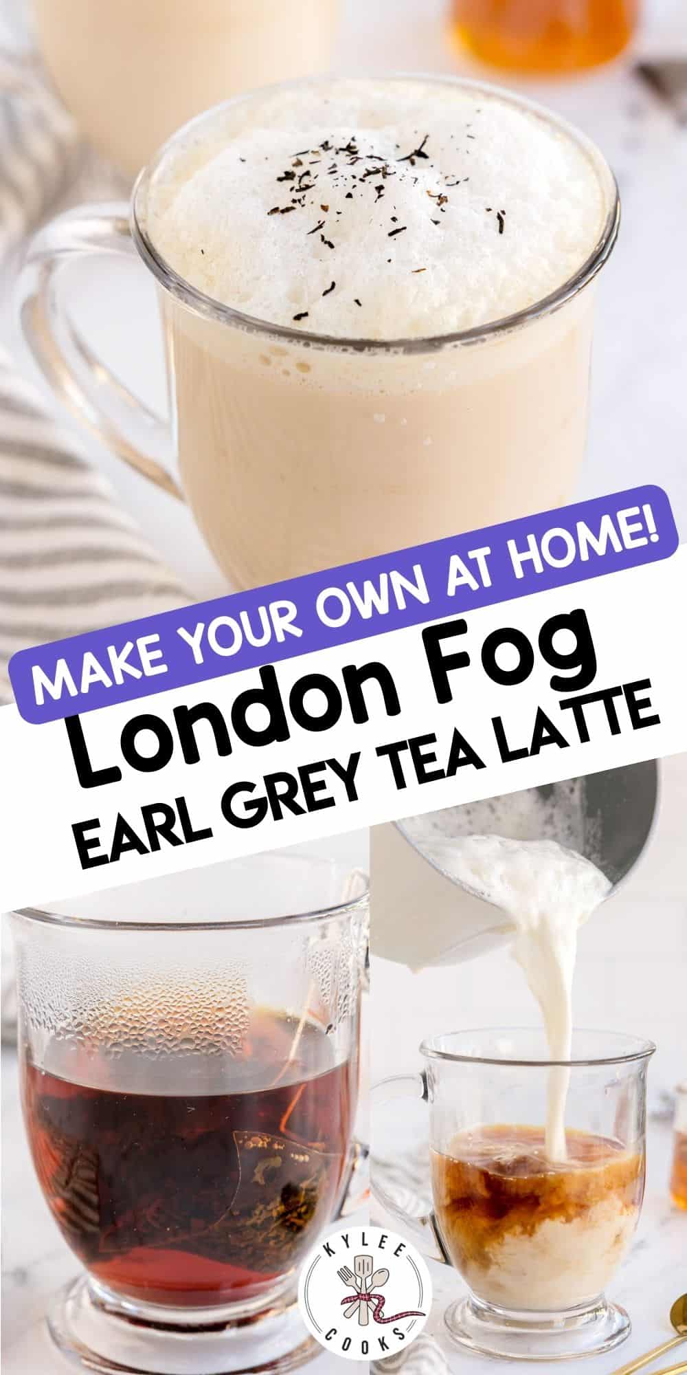 London Fog (Earl Grey Tea Latte) - Make at Home!